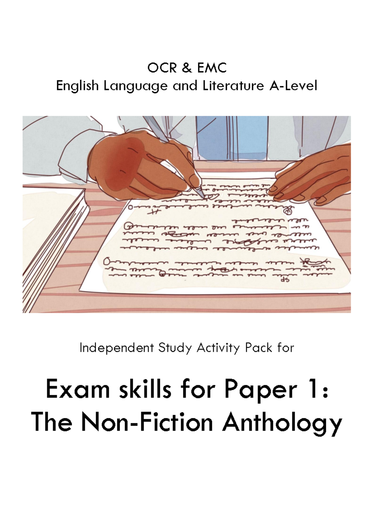 OCR EMC A-Level Engl Lang Lit Non-Fiction Anthology Essay Skills Guide ...