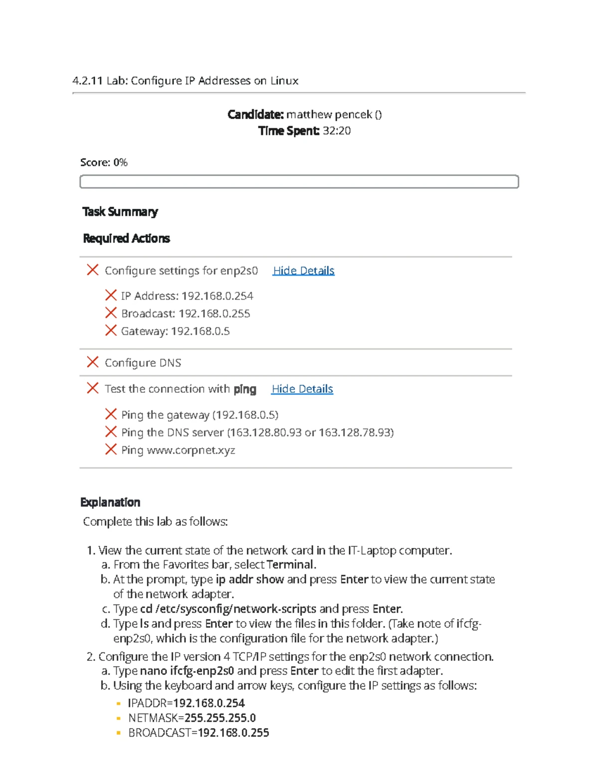 Lab 8.4: Configure Logging in pfSense - System Log Settings Guide - Studocu