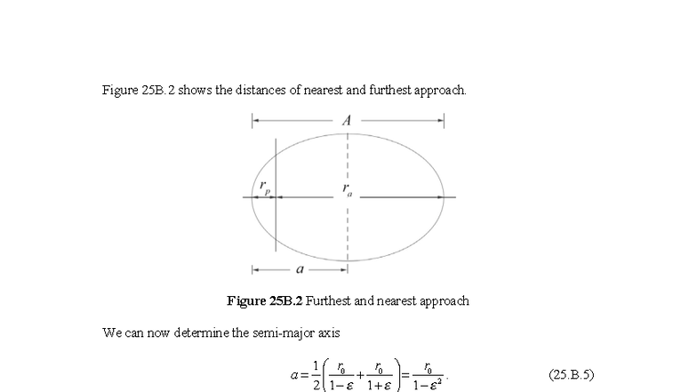 Calculus Notes Summary: Distances of Approach in Ellipses (Part 19 ...