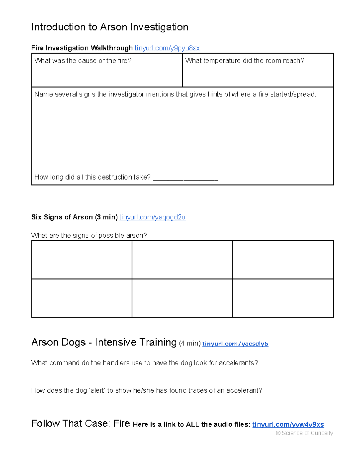 Arson Investigation - Introduction to Arson Investigation Fire ...