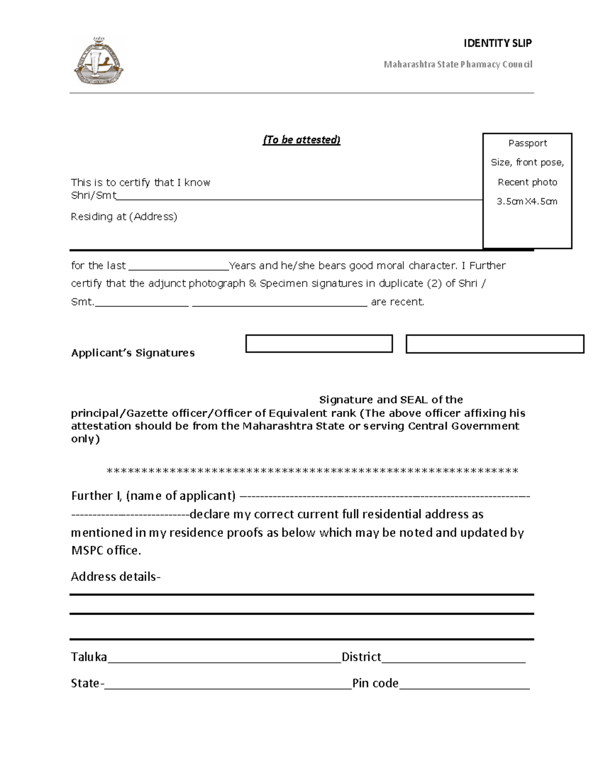MSPC Identity Slip - Attestation Requirements and Guidelines - Studocu