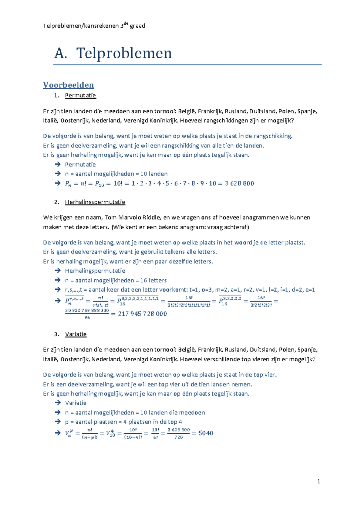 Overzicht van Formules voor Oppervlakte & Volume van Ruimtefiguren ...