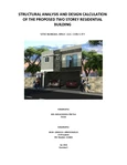Structural Design Analysis for Proposed 2-Storey Building (CIVIL 101) - Studocu
