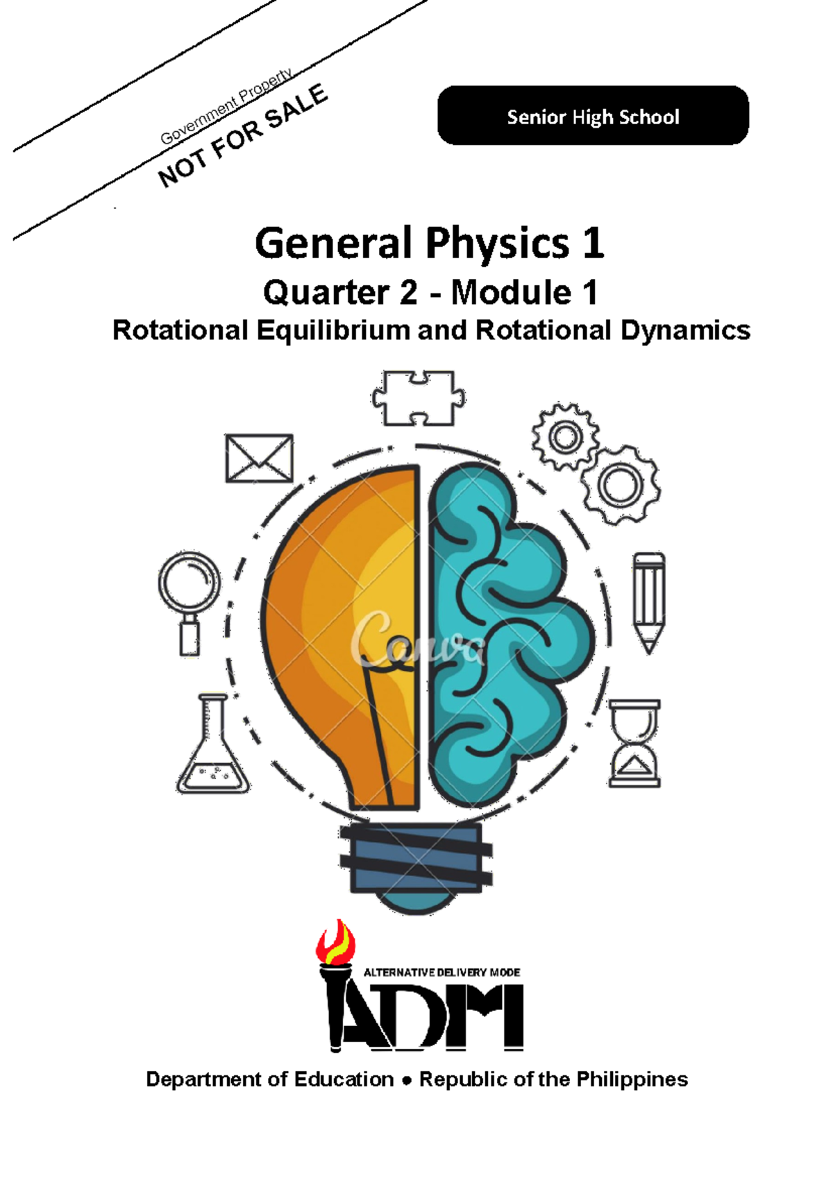 General Physics 1: Quarter 2 Module 1 - Rotational Equilibrium ...