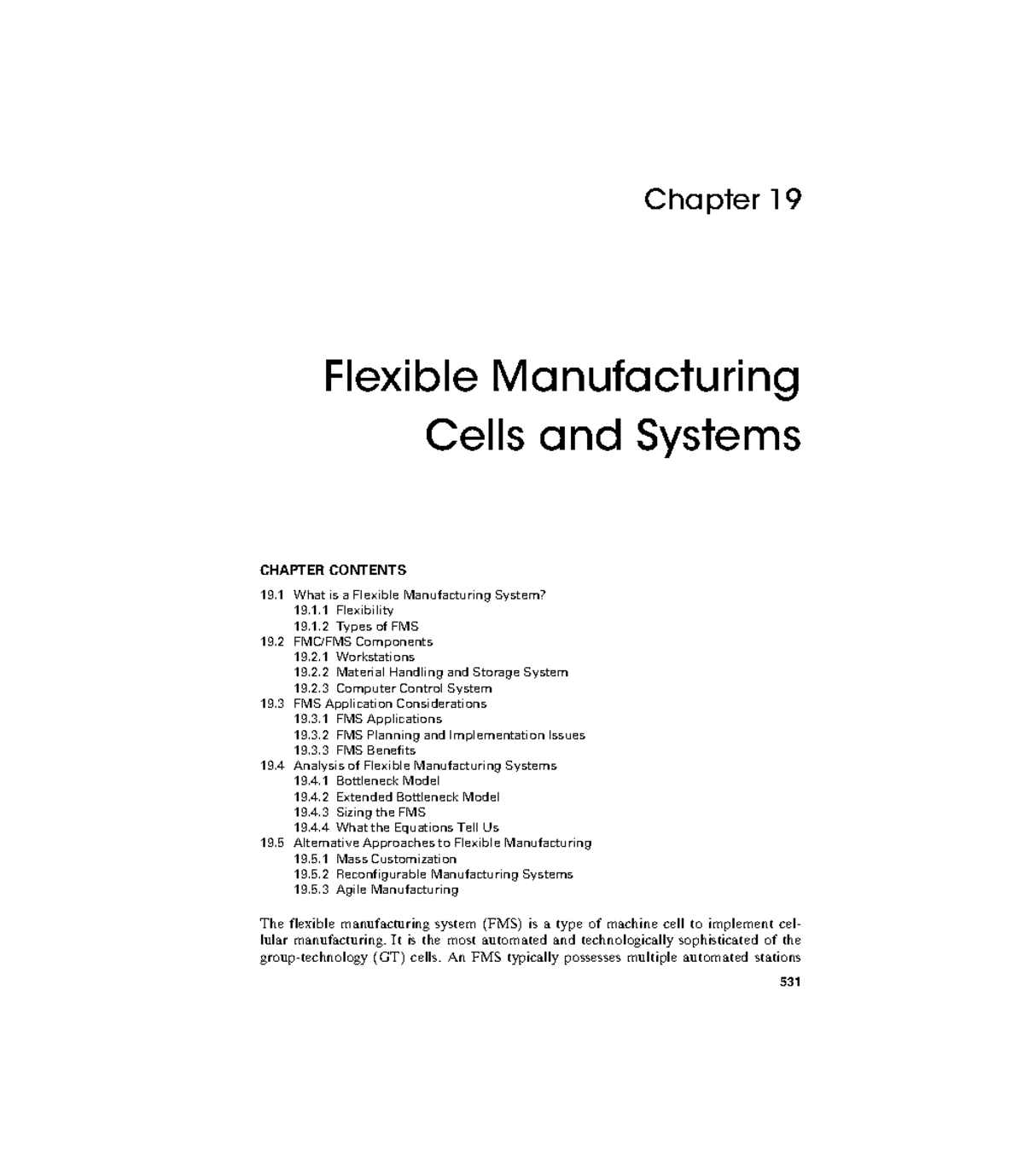 CIM UNIT-IV Flexible Manufacturing Systems: Detailed Chapter Notes ...