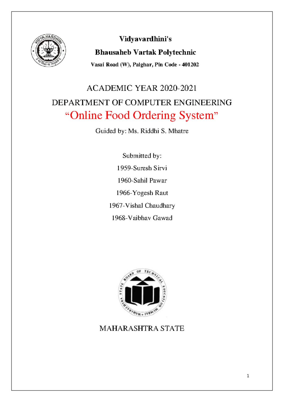 CPP Project Report: Online Food Ordering System Overview - Studocu