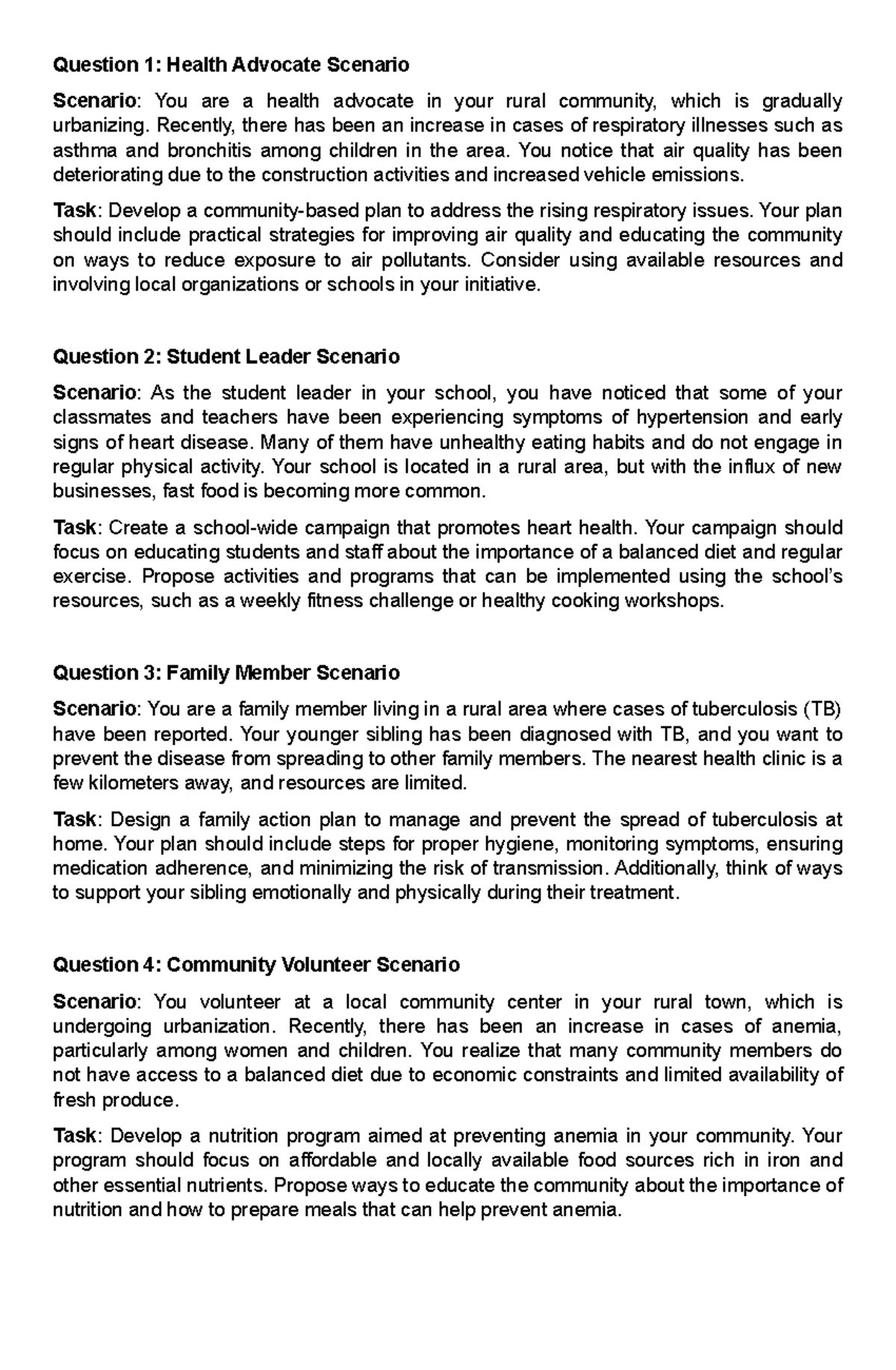 Health Advocacy & Community Plans for Respiratory Illnesses and More ...