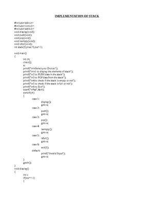 Lab Report cfa - lab - LABORATORY REPORT Computer Fundamental and Applications (CFA) Department ...