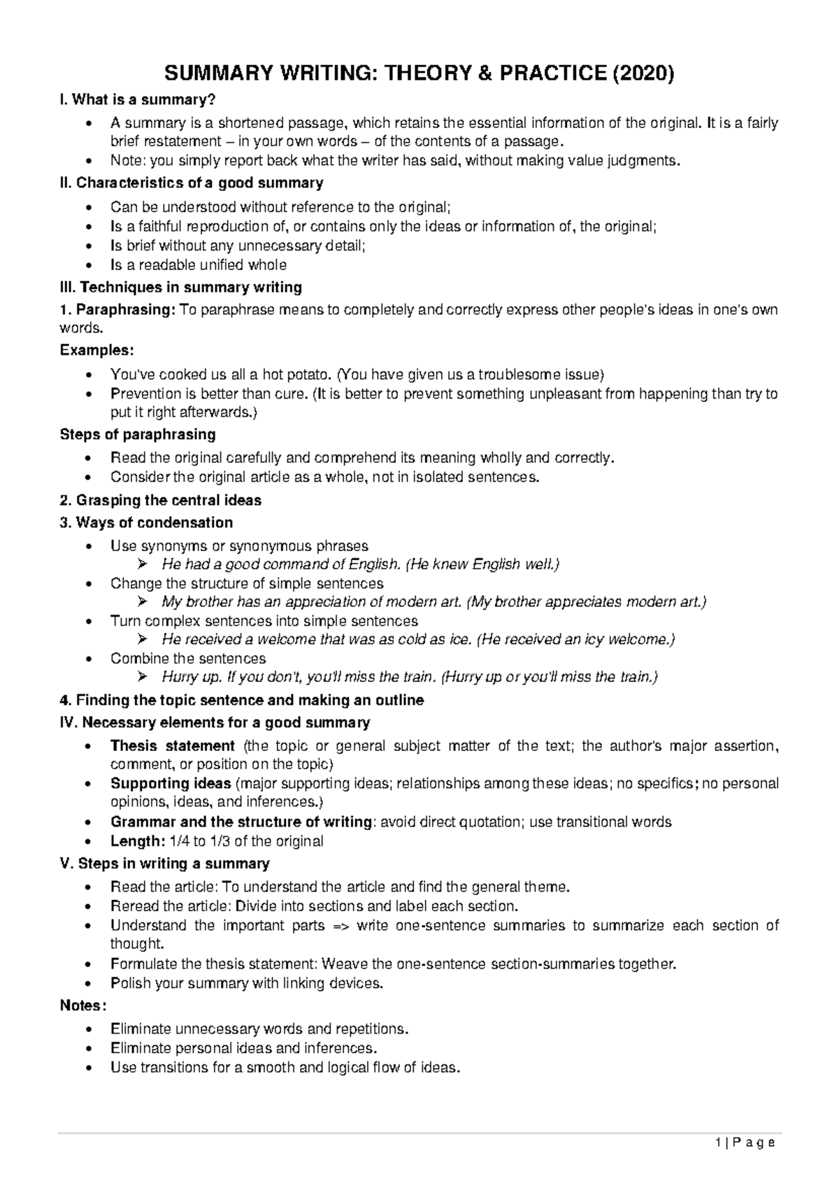 [tailieudieuky.com] KỸ NĂNG VIẾT - TÓM TẮT - Summary Writing Theory ...