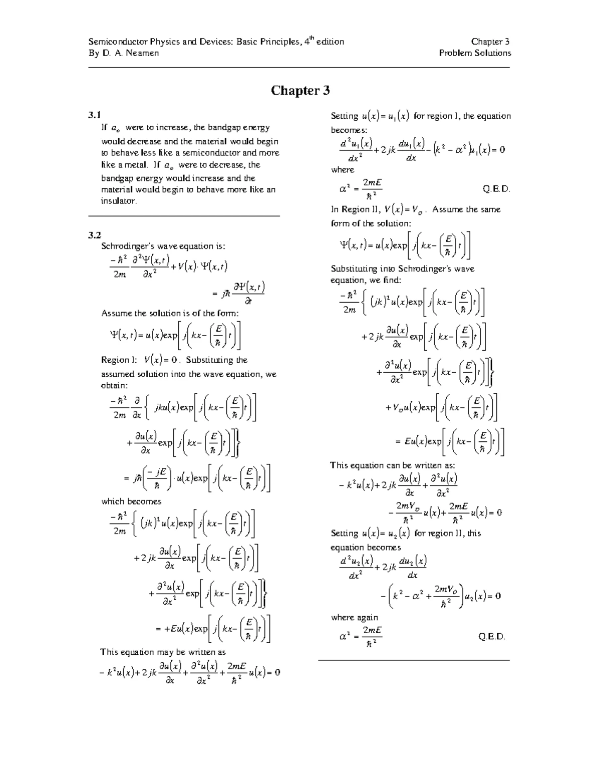 Solutions for Chapter 3 - Anderson (Physics 101) - Studocu