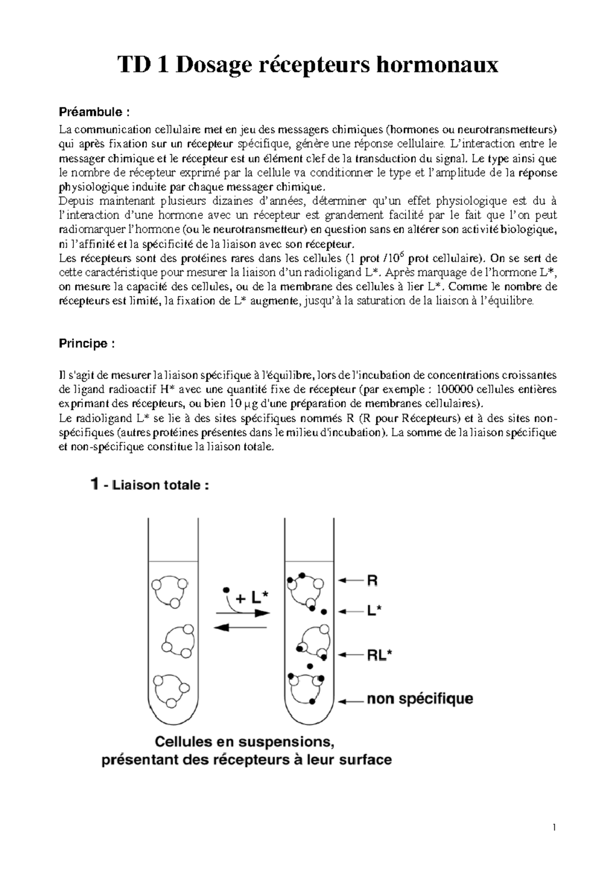 TD L3 CC - Td l3 exemple type cc - TD 1 Dosage récepteurs hormonaux ...