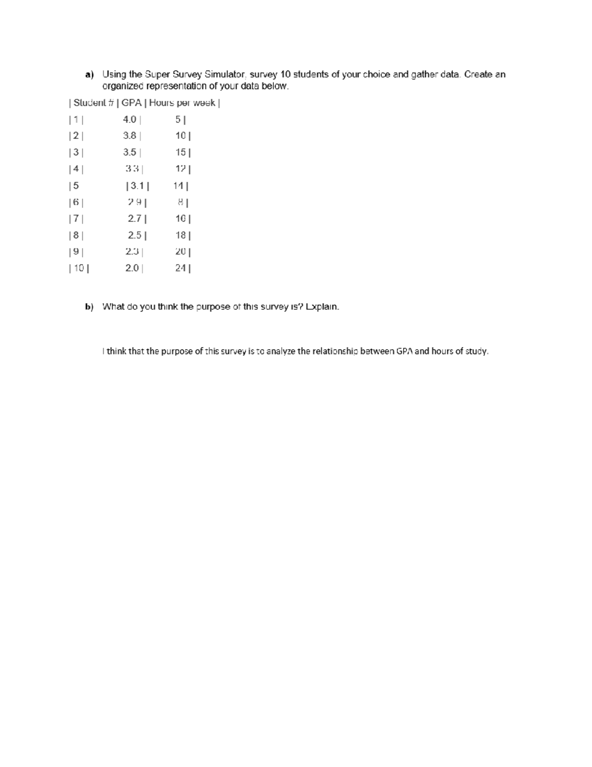 Super Survey Simulator Data Analysis - Edguinty Study - Studocu