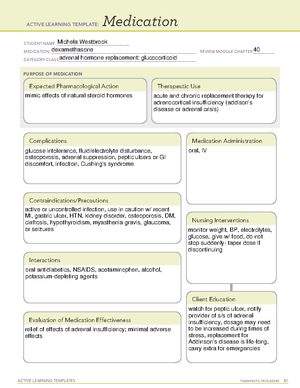 Active Learning Template Azithromycin - ACTIVE LEARNING TEMPLATES ...