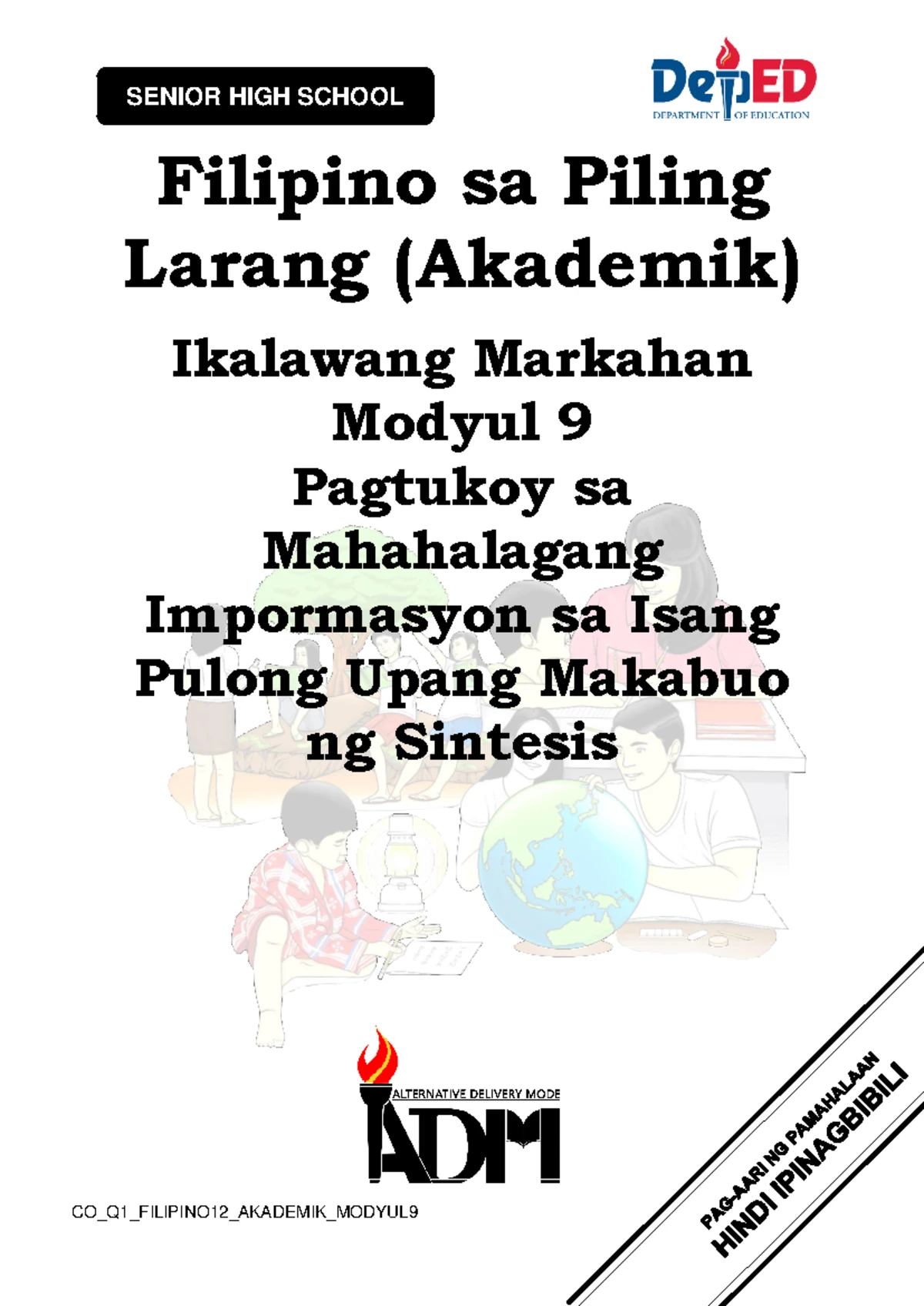 SCIENCE HIGH SCHOOL GRADE 12 STEM MODULE FOR GENERAL PHYSICS 1 QUARTER ...