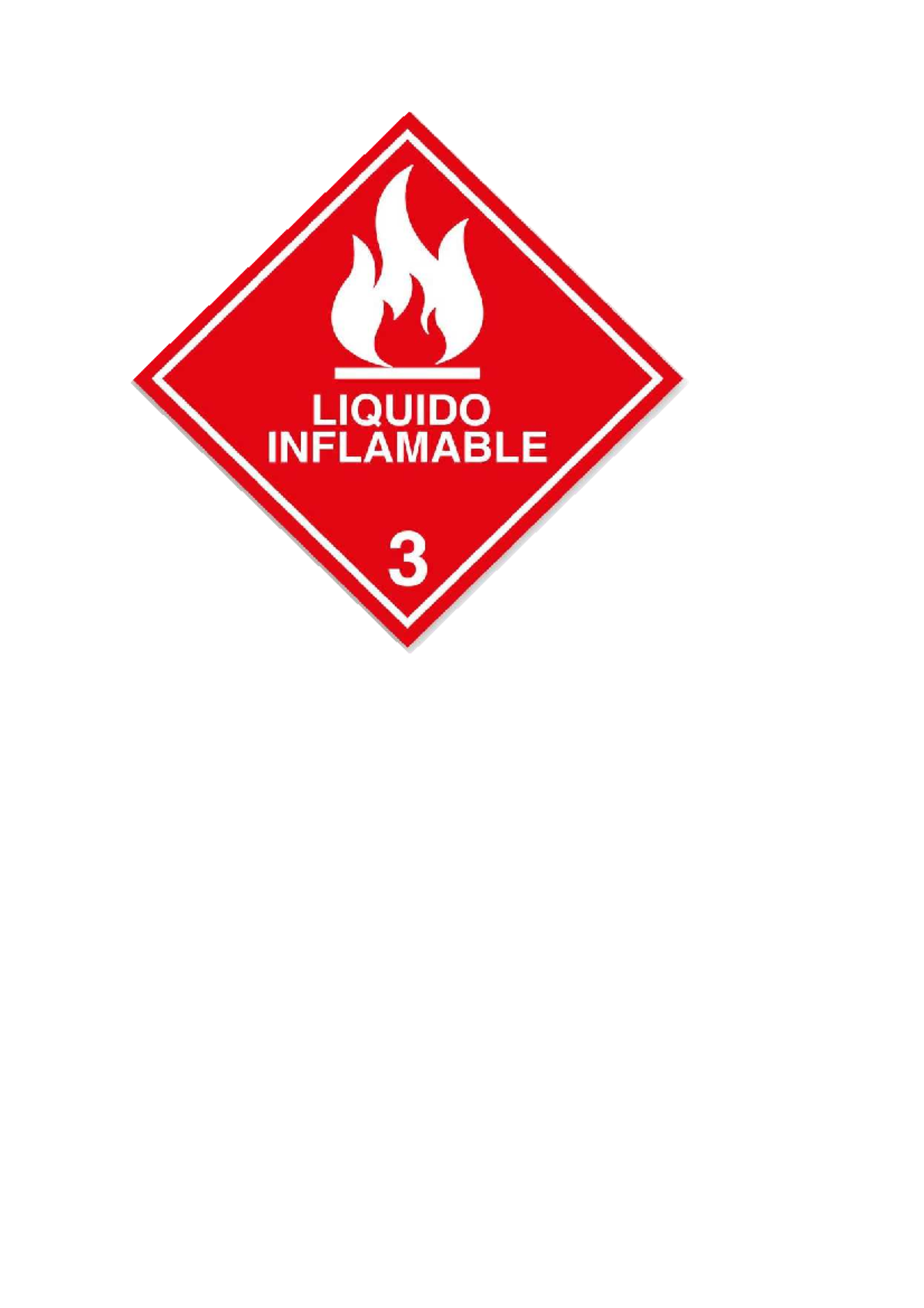 Liquido inflamable - PICTOGRAMA - Química Inorgánica - LIQUIDO ...