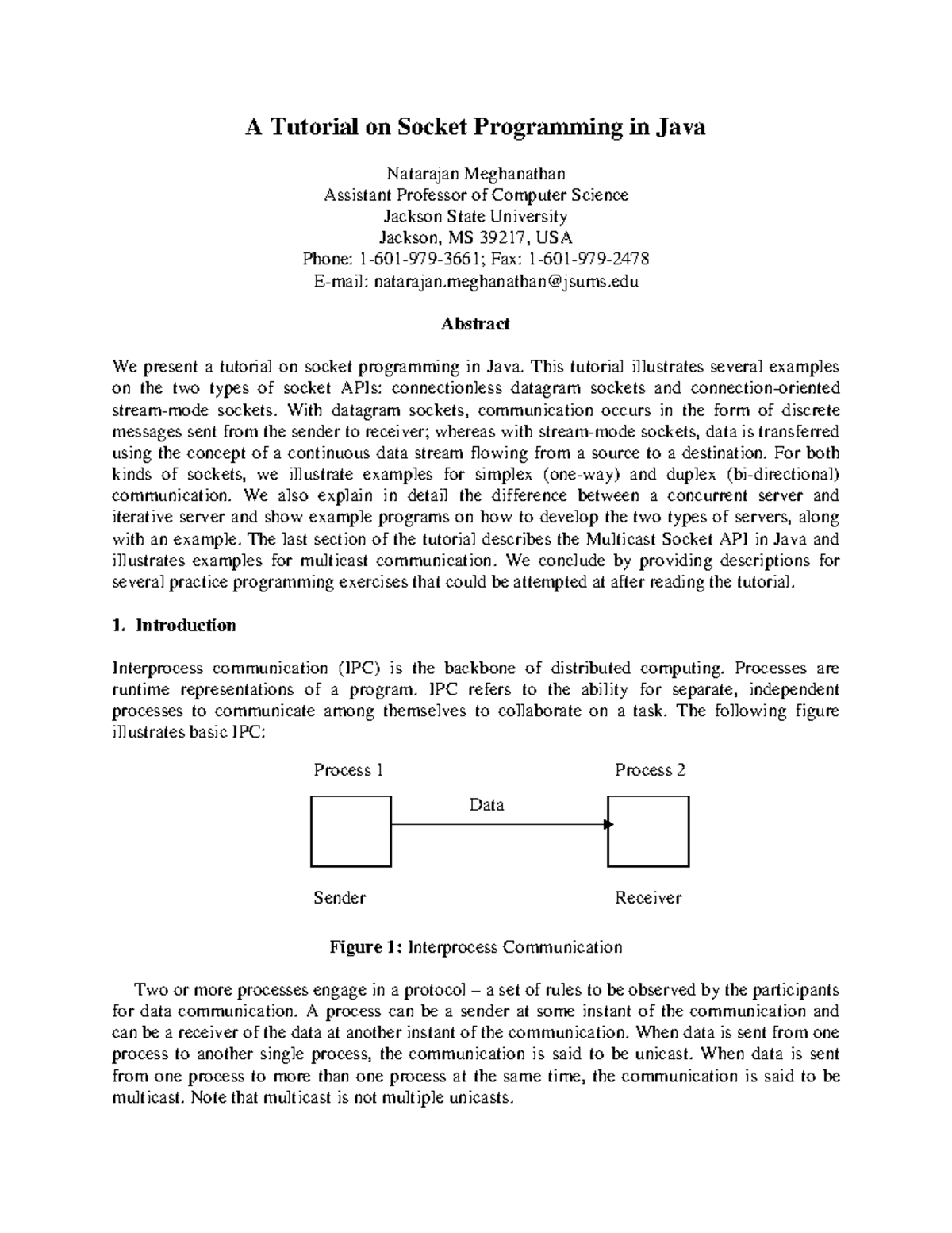 Java Socket Programming Basics: A Comprehensive Guide - Studocu