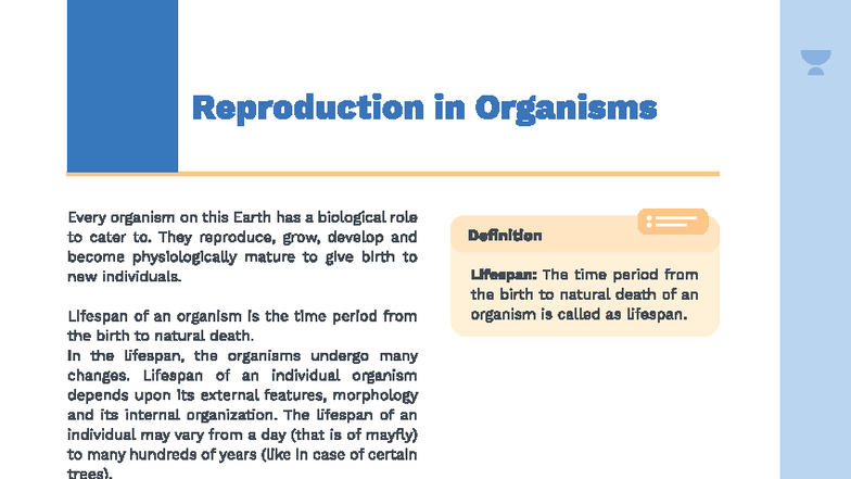 Reproduction-in-organisms - Reproduction in Organisms Every organism on ...