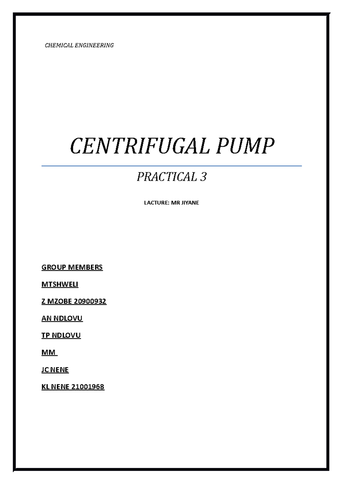 Centrifuugal pump - Practical on centrifugal pump experiment ...