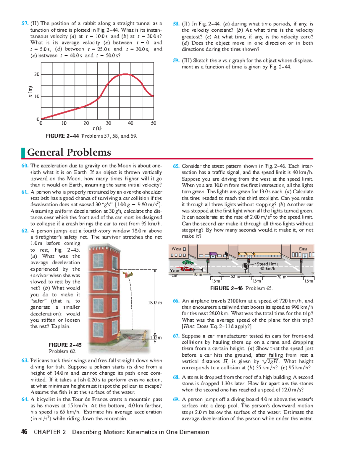 Kinematics Problems and Solutions (PHYS 101) - Studocu
