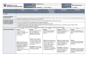 Lesson plan about types of mixtures homogeneous and heterogeneous ...