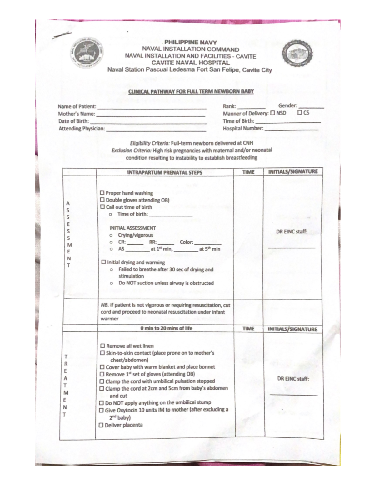 Naval Installation Command Overview and Guidelines - Studocu