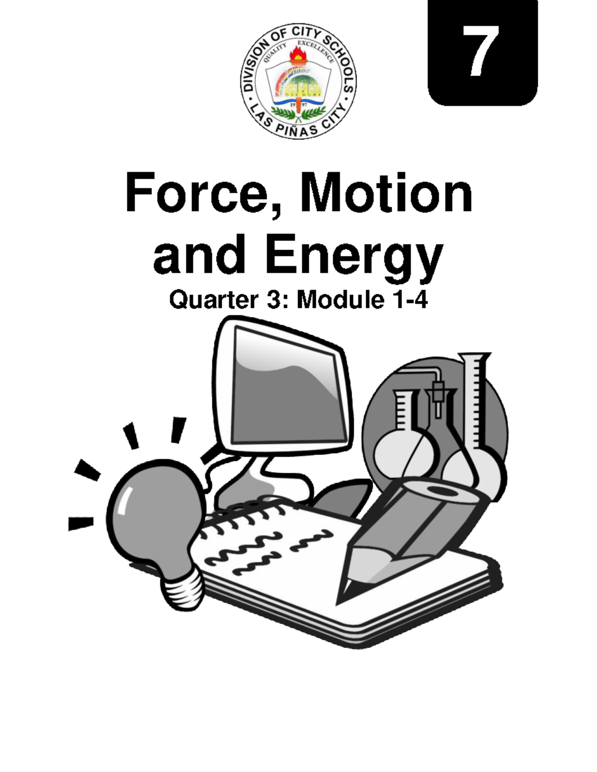 Q3 G7 SCI M1 - Force, Motion, and Energy Module for Grade 7 Students ...