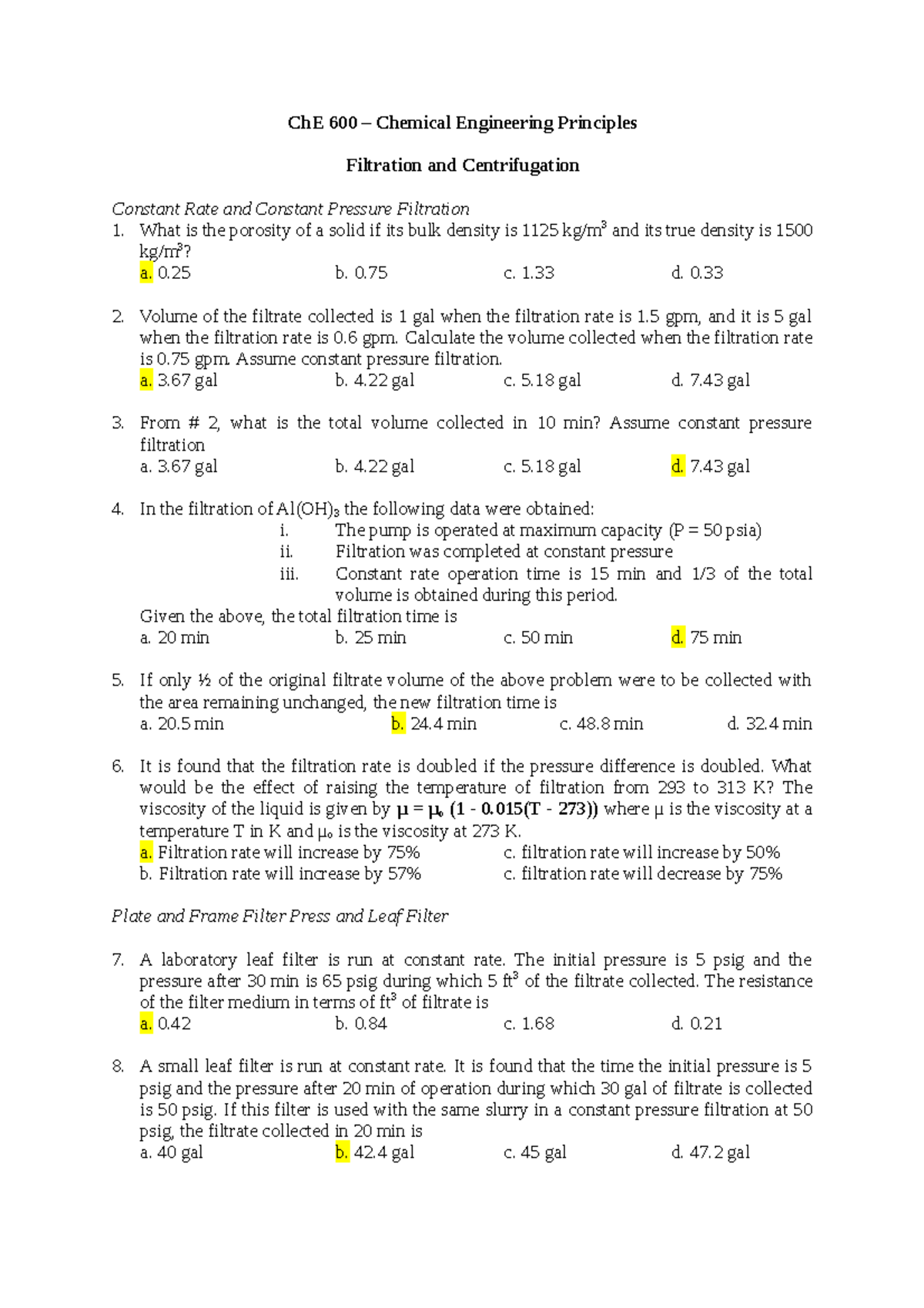 Toaz - Justnsome practice questions for integrated che. Useful for ...