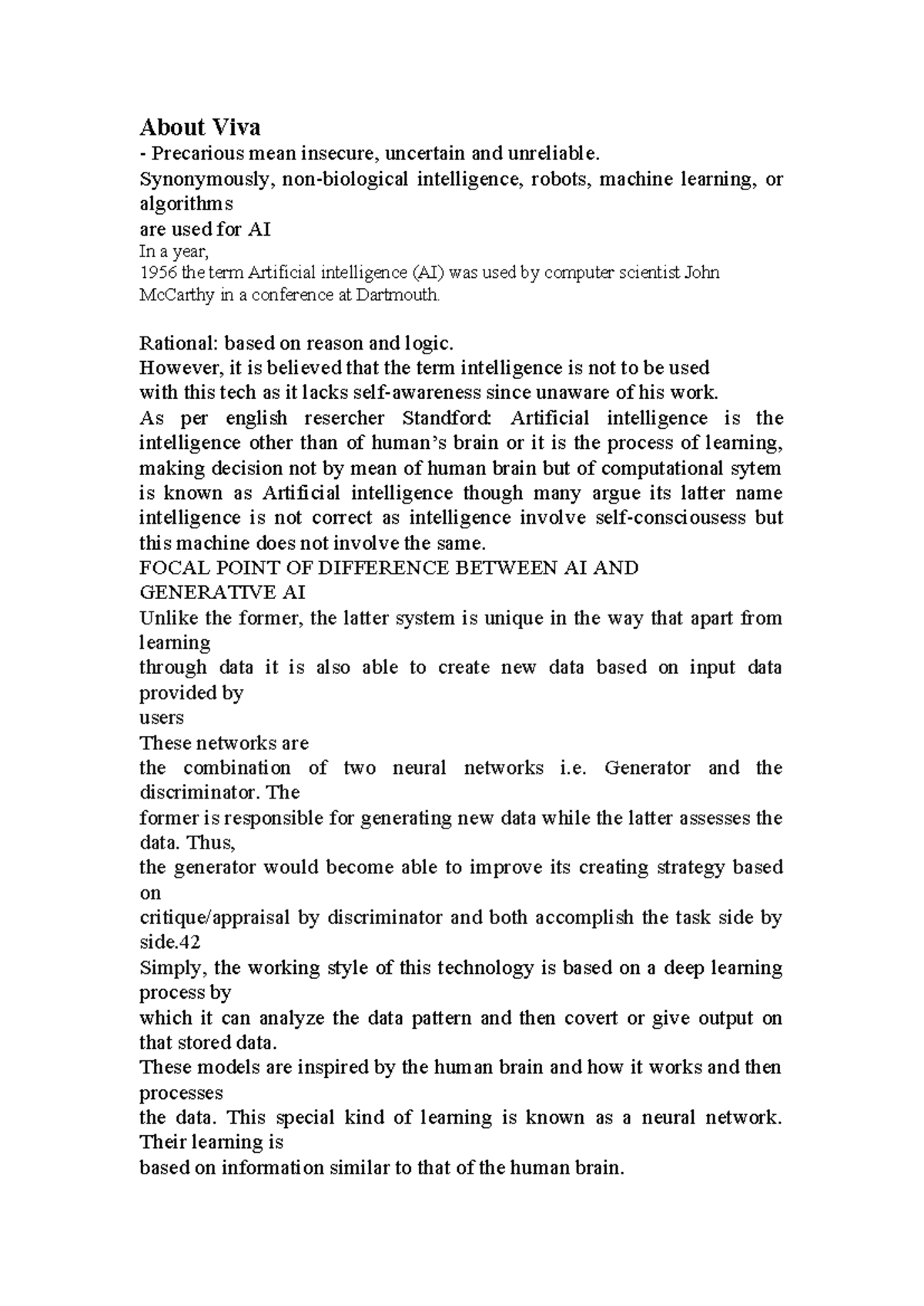 About Viva - it is the notes of viva of research methodology - About ...