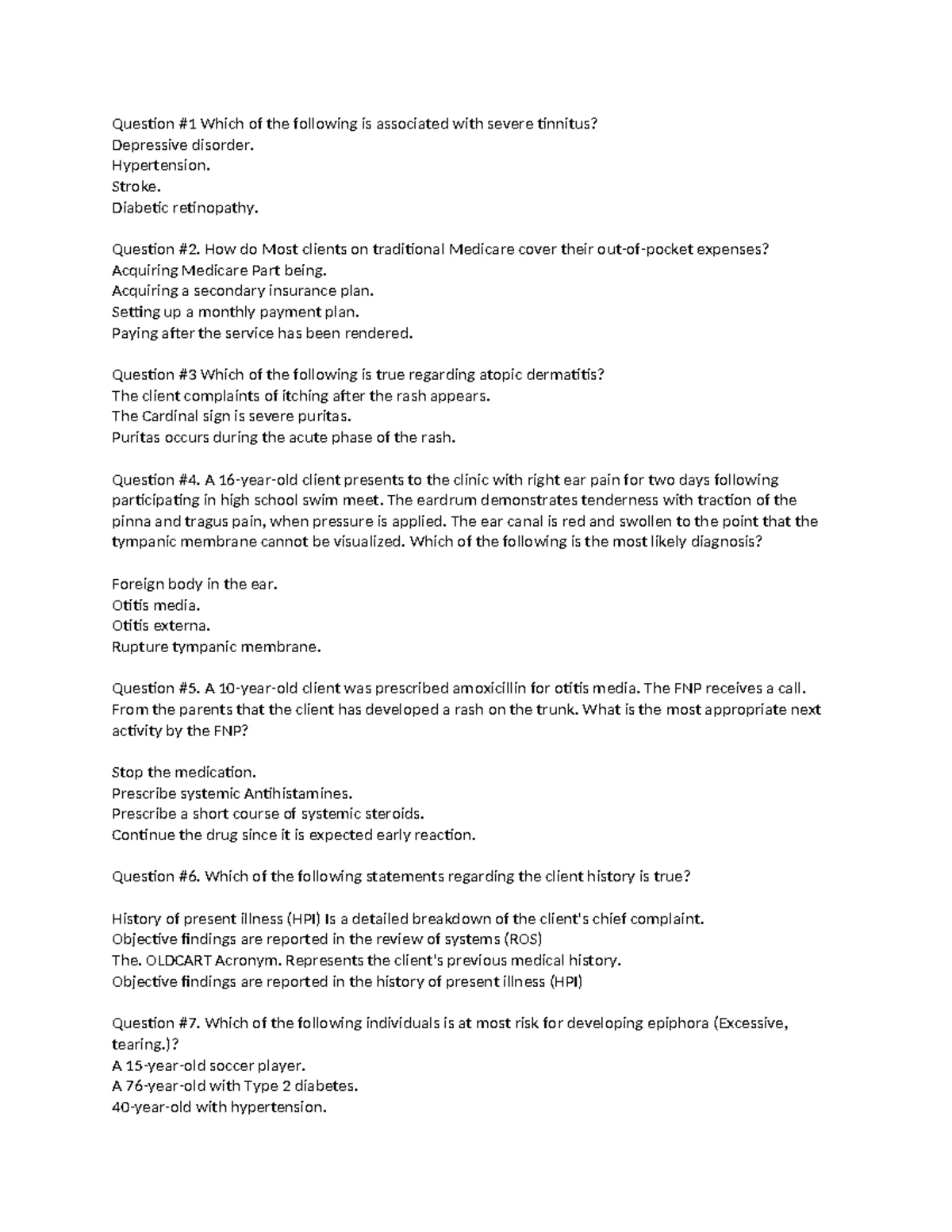 CEA Pathophysiology Remediation Module: Key Concepts & Management Insights - Studocu