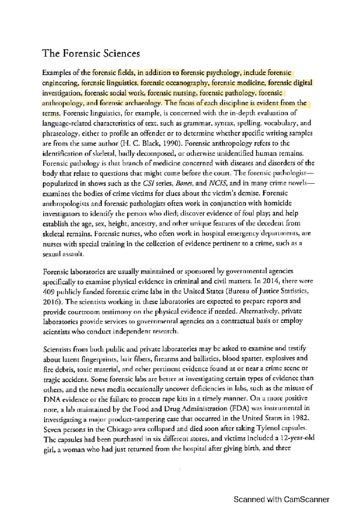 Forensic Psychology: Overview and Historical Development - Studocu