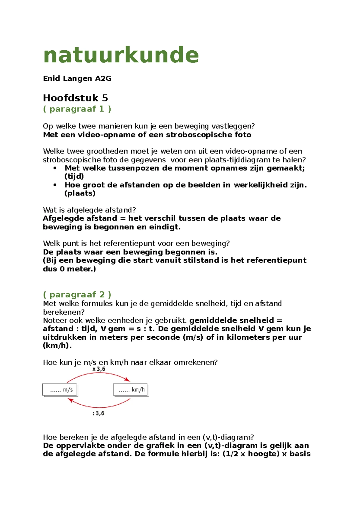 Herziening van H6 - Licht en H7 - Het Heelal - NASK V2 - Studeersnel