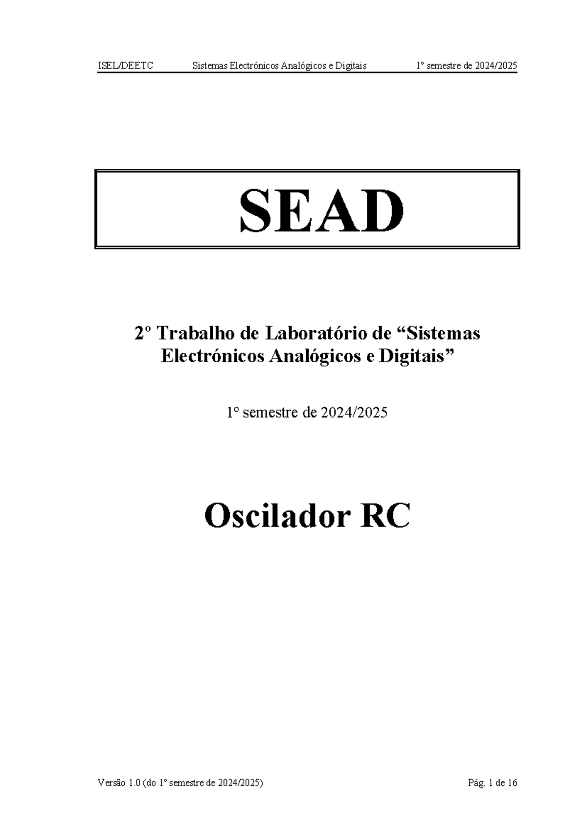 SEAD Trab2 Ano Letivo 2024 25 Template Parte Teorica v00 - SEAD 2 º ...