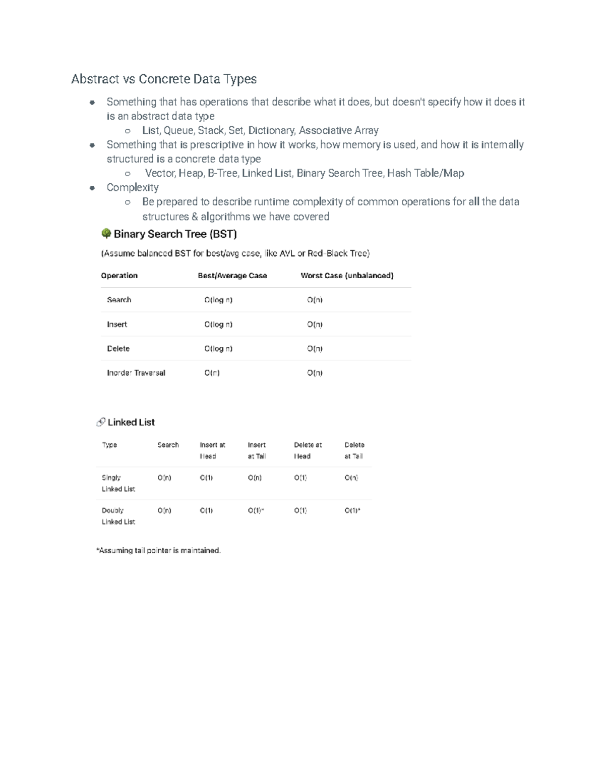 Graphs and Algorithms Overview for CS 15105: Key Concepts and ...