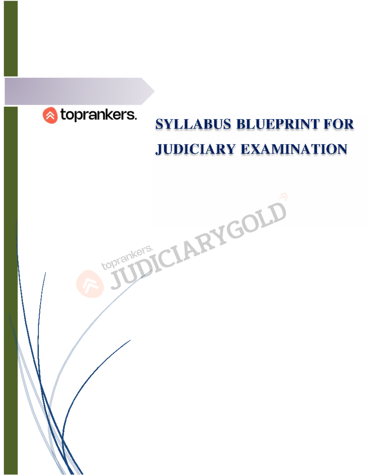 SYLLABUS FOR JUDICIARY EXAMINATION: UP, MP, RAJ, DELHI, CG, BIHAR, UK ...