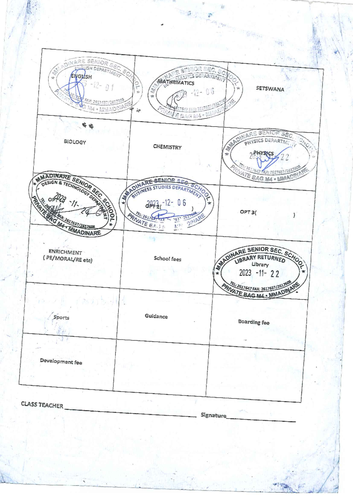 Mathematics & Science Overview - AMEADINARE SEC. SCHOOL 2023 - Studocu