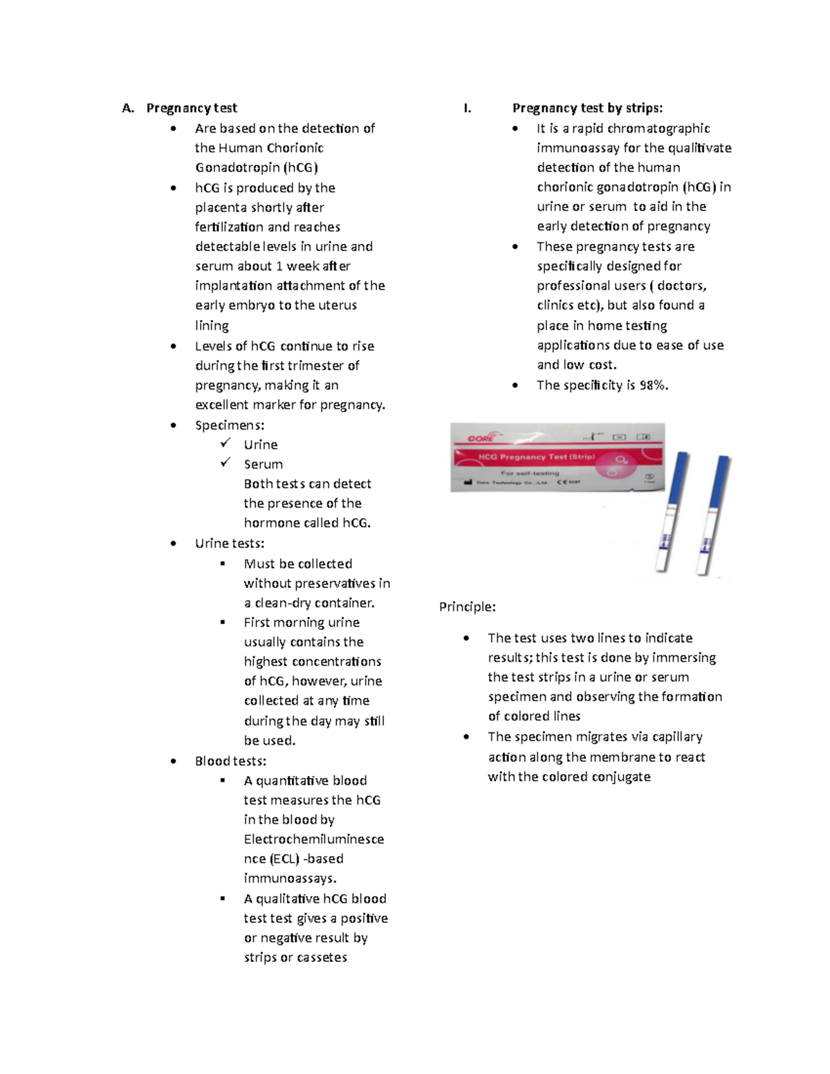 Module 5: Pregnancy Testing Overview and Best Practices - Studocu