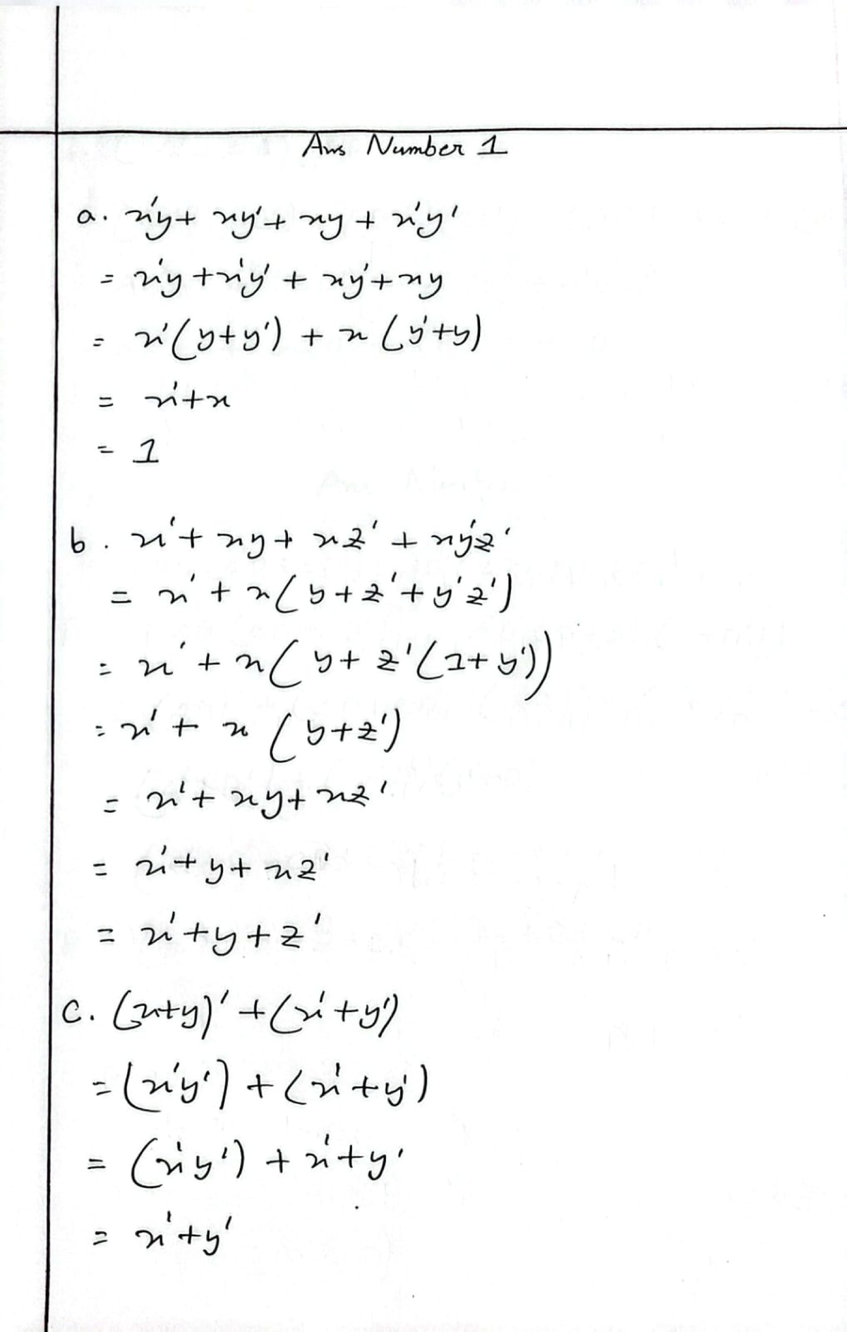 Assignment Solution for Course Code: (G,n) C - Logic Design - Studocu