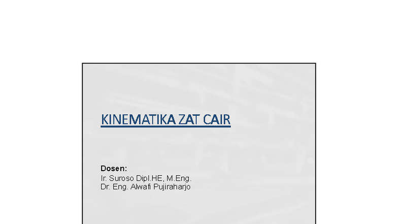05 kinematika compatibility mode - KKINEMATIKA ZAT CAIRINEMATIKA ZAT ...