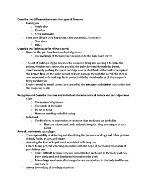 [Solved] make midterm questions based of intro to forensic science ...