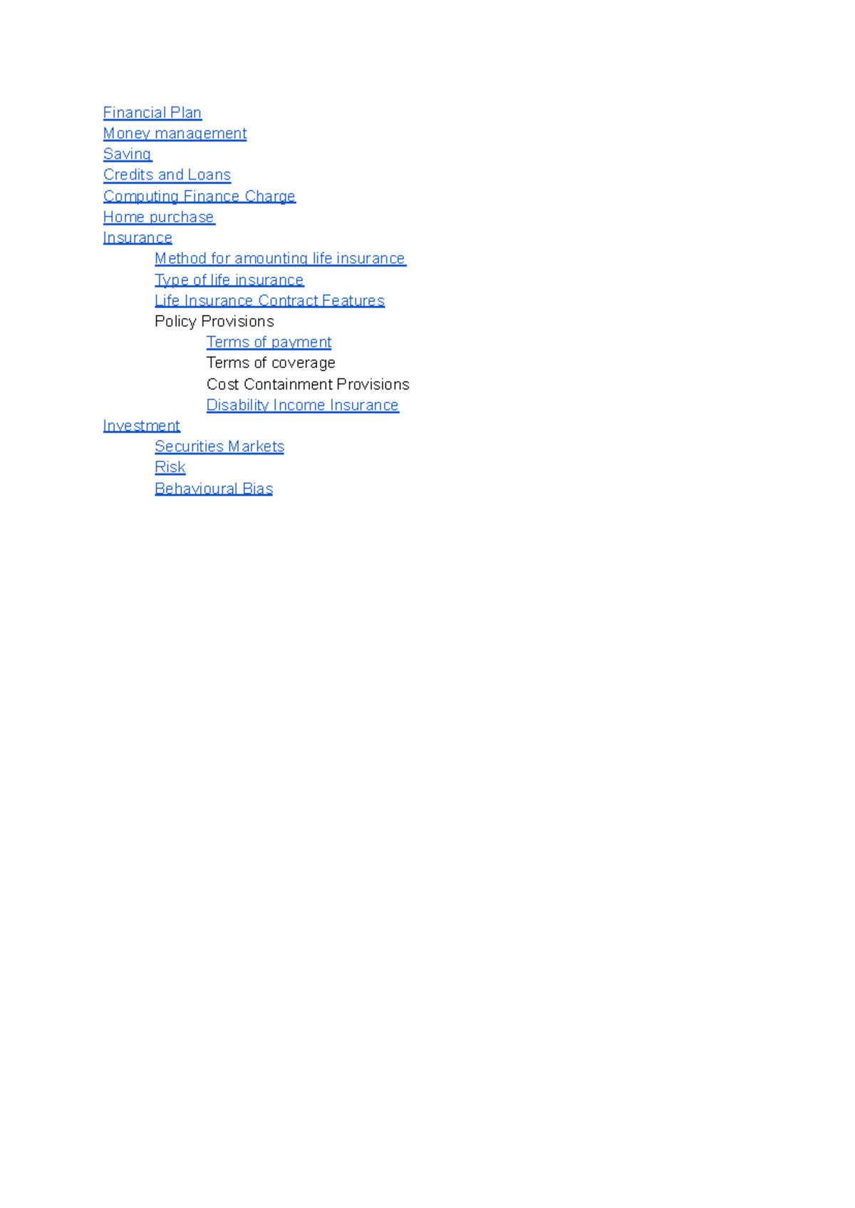 GE1202 Personal Finance: Comprehensive Overview of Financial Planning ...
