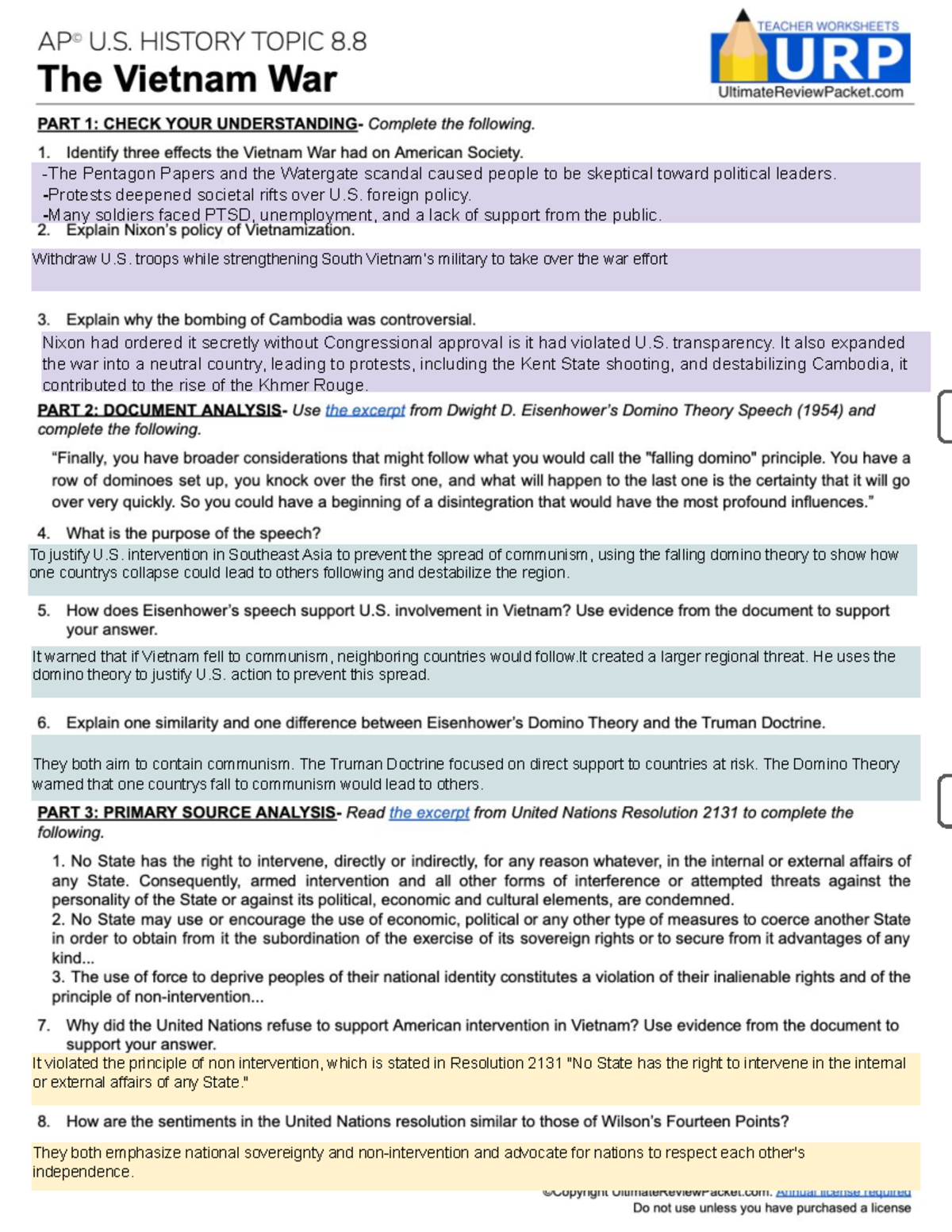 Topic 8.8: The Vietnam War, Political Skepticism, and Social Change ...