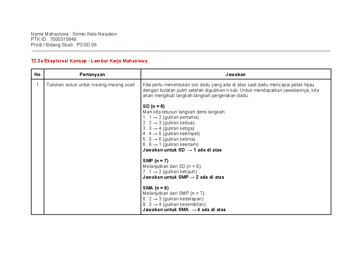 CT - T2.3a Eksplorasi Konsep Pergerakan Dadu dan Computational Thinking ...