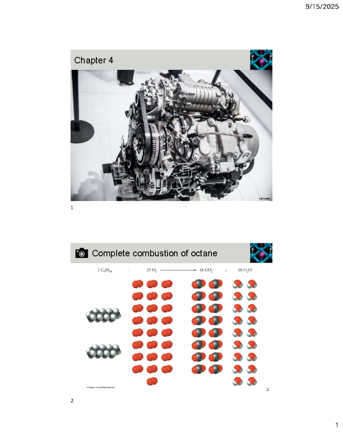 Chapter 4: Stoichiometry & Limiting Reactants - Worked Problems - Studocu