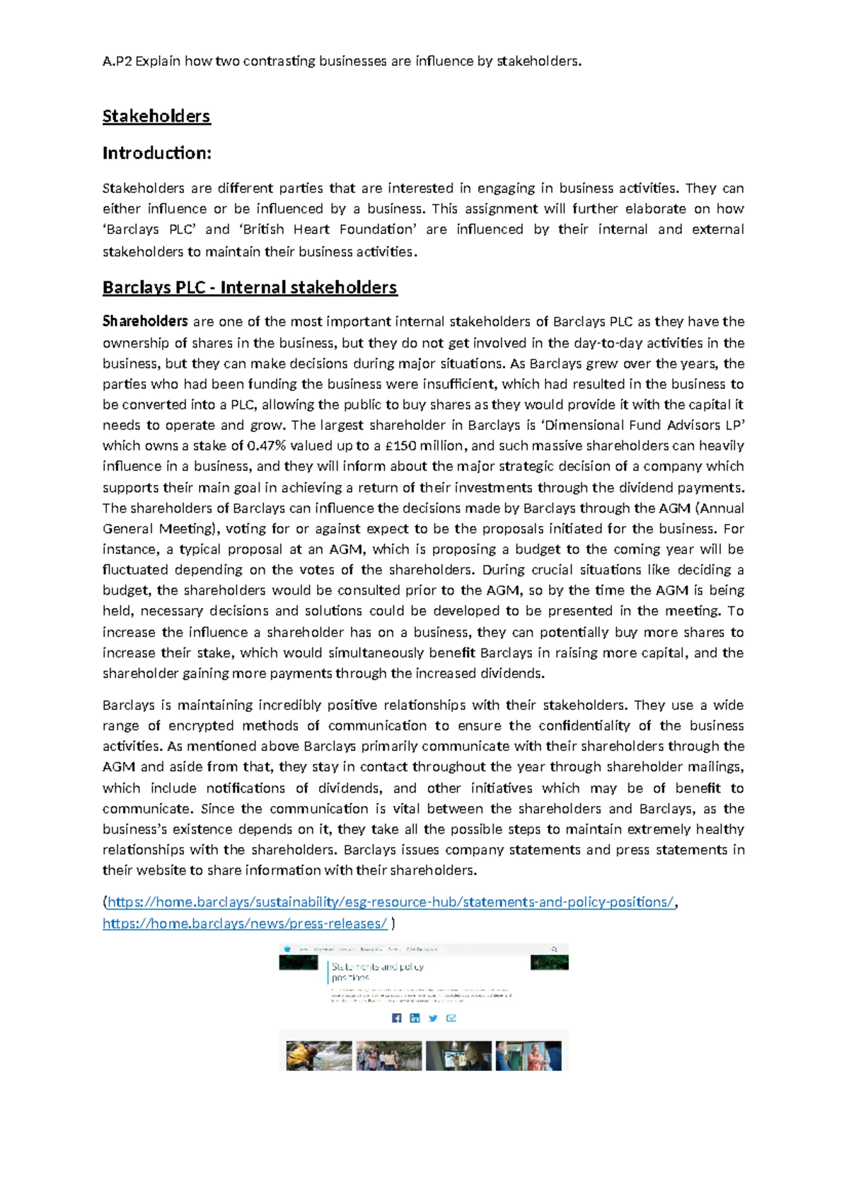 Unit 8 assignment 1 - distinction - Unit 8 – Examine how effective recruitment and selection ...