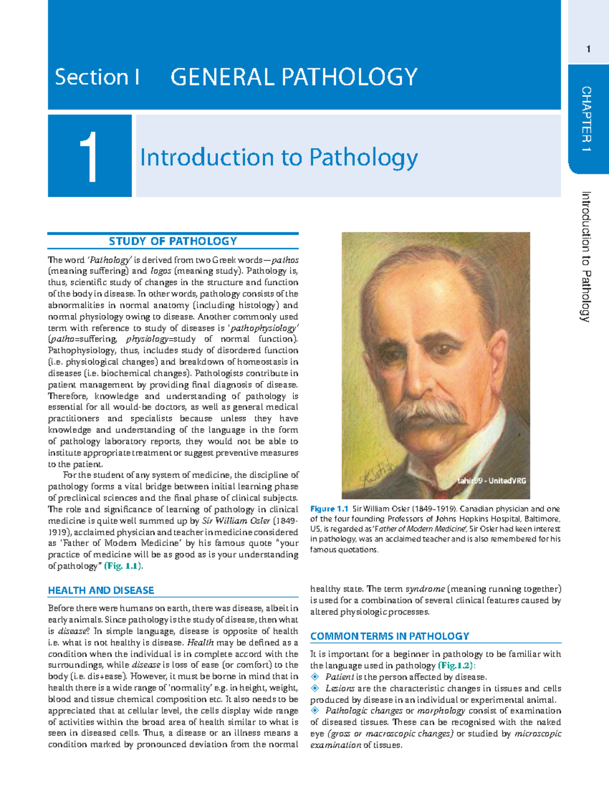 General Pathology: Introduction to Pathology (Course Code: PATH101 ...