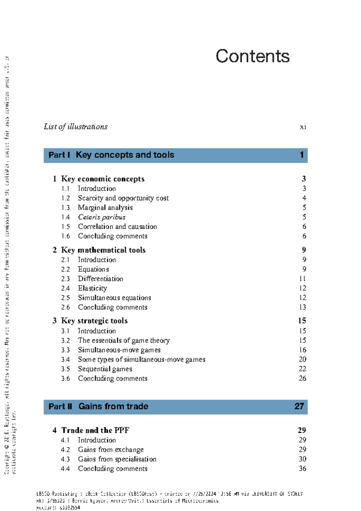 Microeco Txtbk 1-4 - textbook - Contents EBSCO Publishing : eBook ...