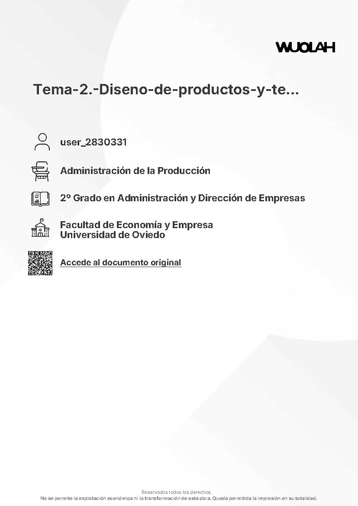 Diseño de Productos y Tecnologías de Proceso - Adm. Prod. 2º Grado ...