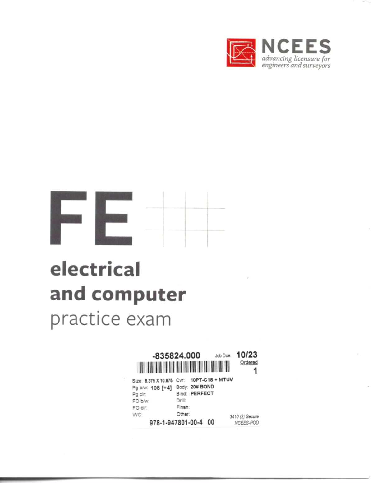 NCEES FE Electrical & Computer Practice Exam Overview and Format Guide ...