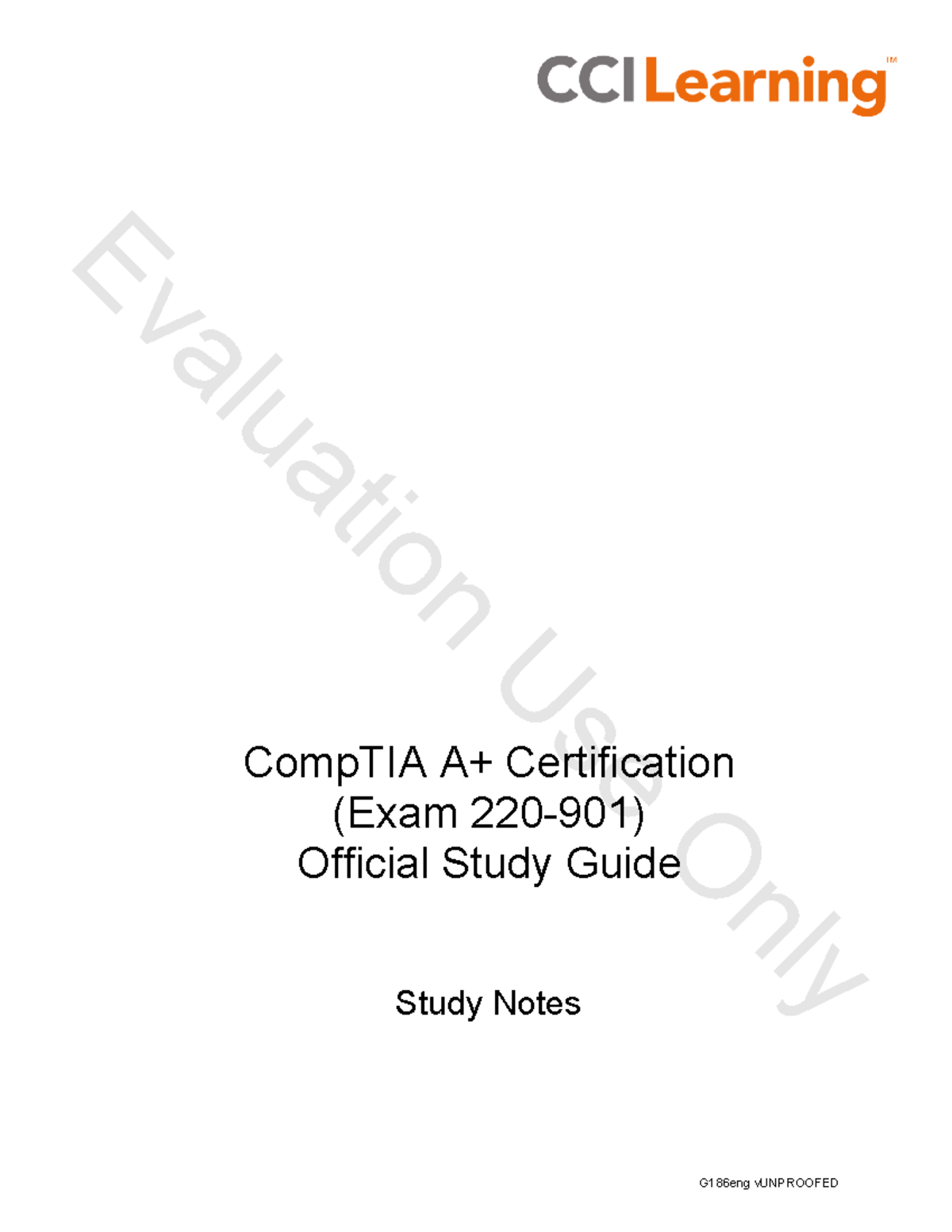 A plus notes summary - Evaluation Use Only CompTIA A+ Certification ...
