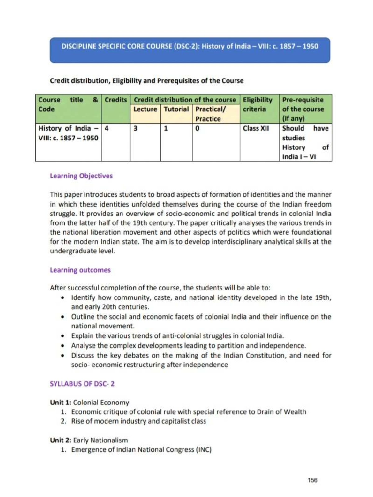 History of India: Freedom Struggle (1857-1950) - Class XII Course Guide ...